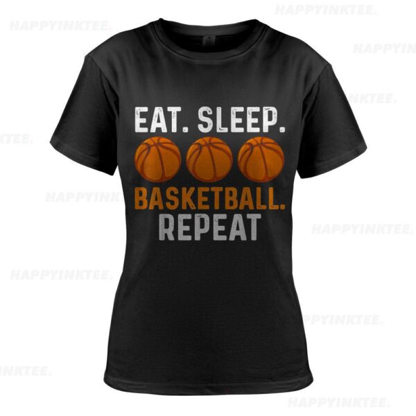 Eat Sleep Basketball Repeat Eat Sleep Basketball Players T Shirt Mazeshirt