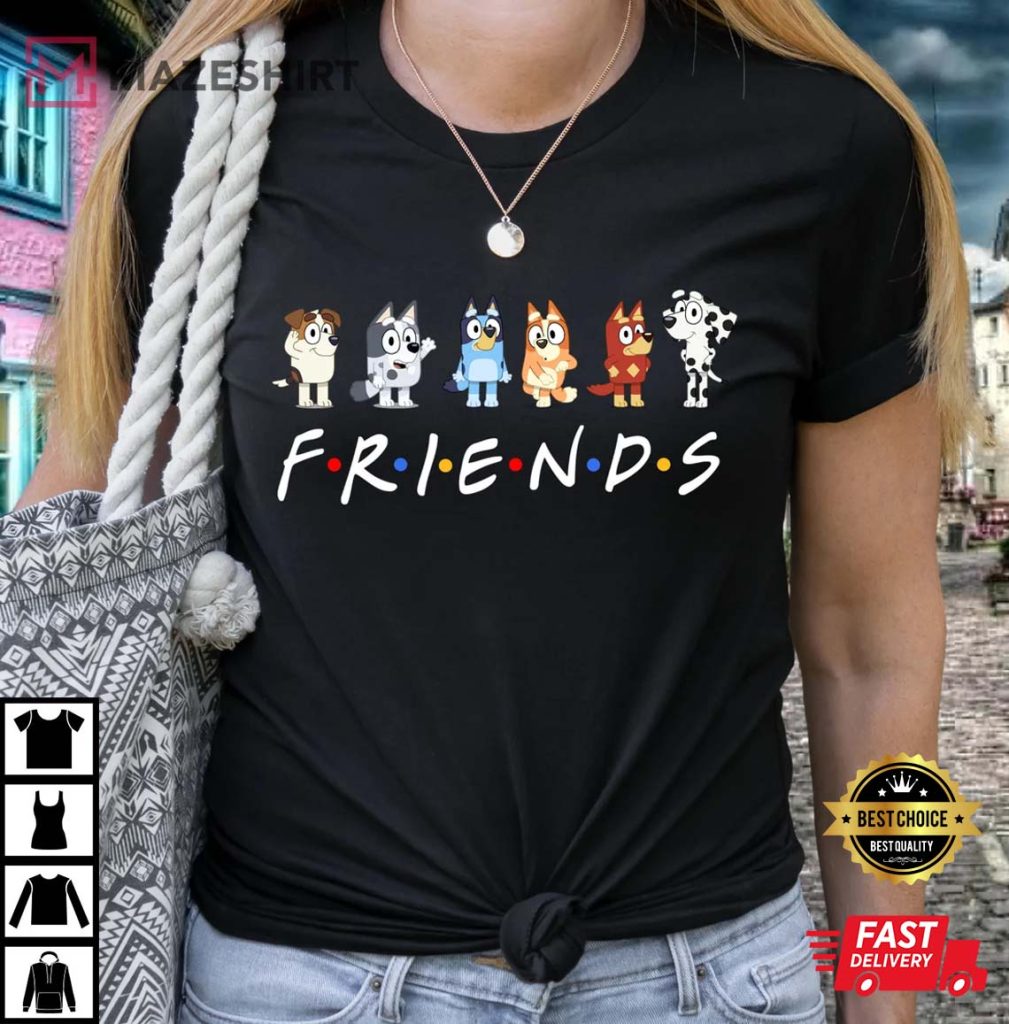 Bluey Friends, Bluey Family Cartoon Gift