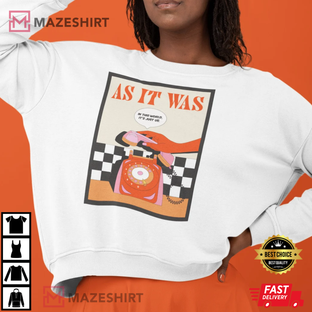 As It Was, Harry Styles Merch, Harry's House Gift For Fan T-Shirt ...