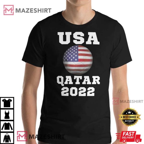 USA World Cup 2022 Shirt, USA Soccer Shirt, USA Qatar