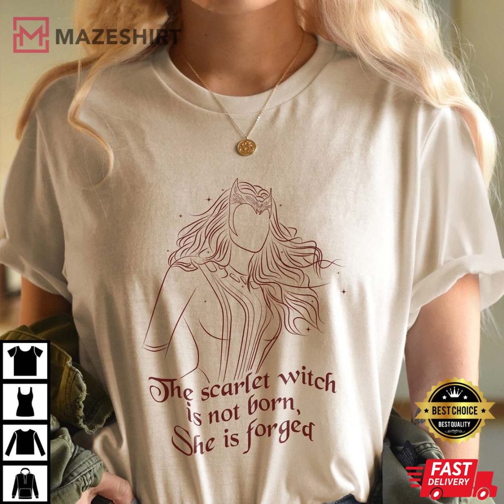 Scarlet Witch Shirt, Maximoff 1989, Marvel Fan Gifts, Wandavision Tee ...