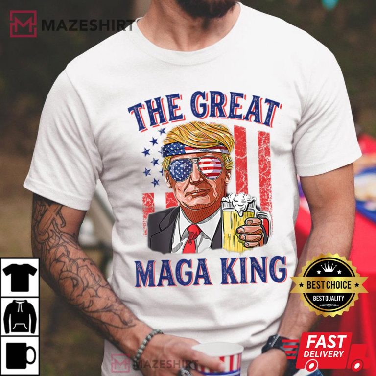 Donald Trump The Great MAGA King Best T-Shirt