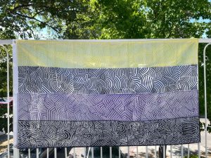 Nonbinary (Enby) Pride Flag, Happy Pride Month 2022 Flag