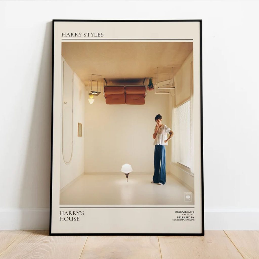 Harry's House Tracklist Harry Styles Poster