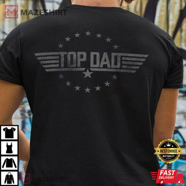 Vintage Top Dad Fathers Day Gift For Dad T-Shirt