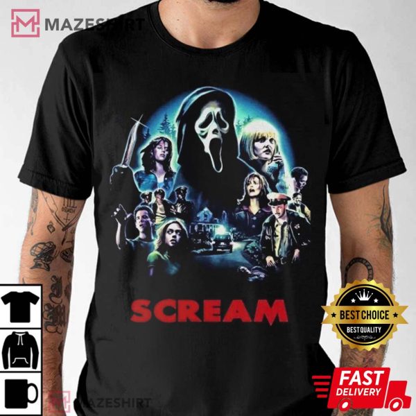 Scream Movie, Horror Movie, Ghostface Gift For Fan Shirt
