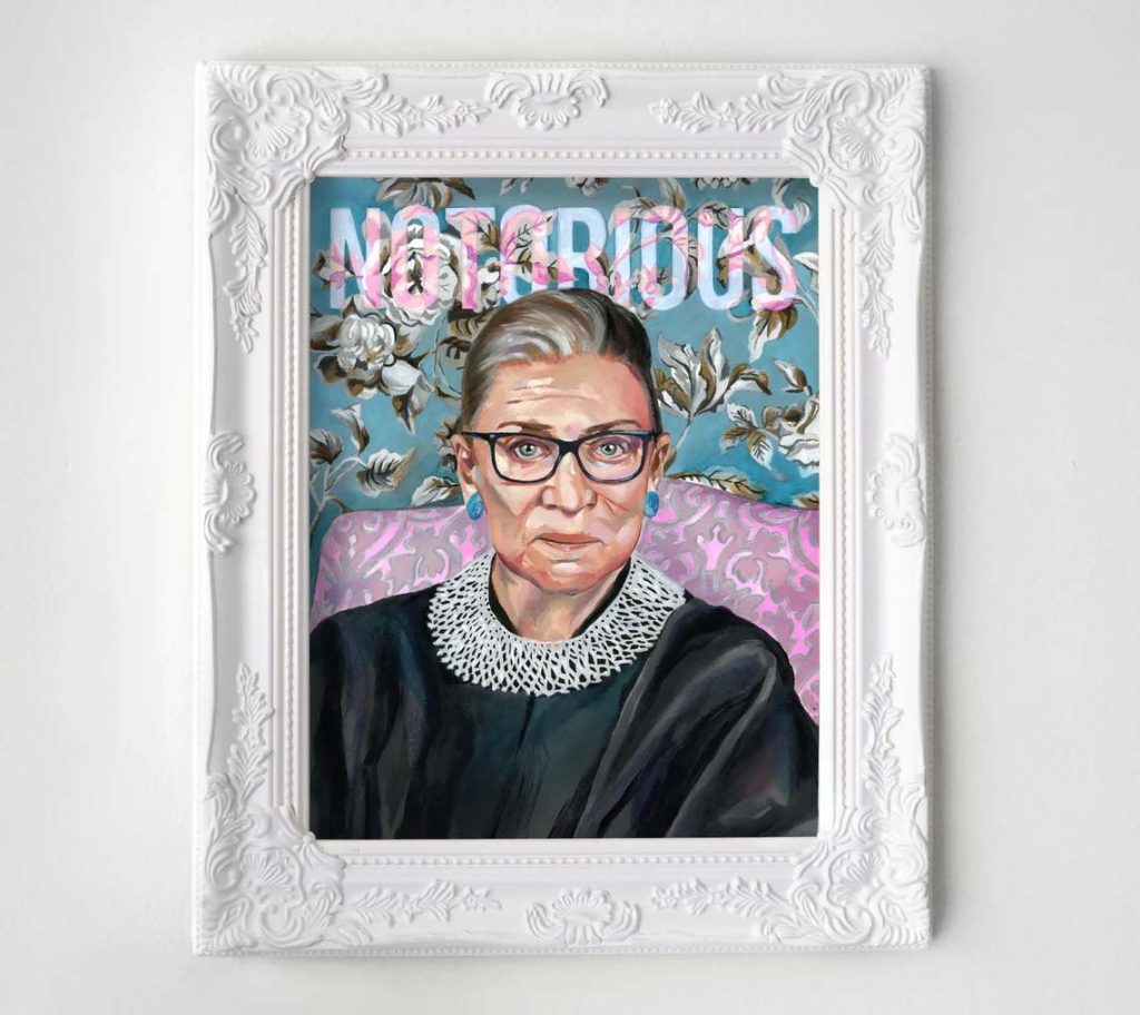 Notorious RBG Ruth Bader Ginsburg Poster