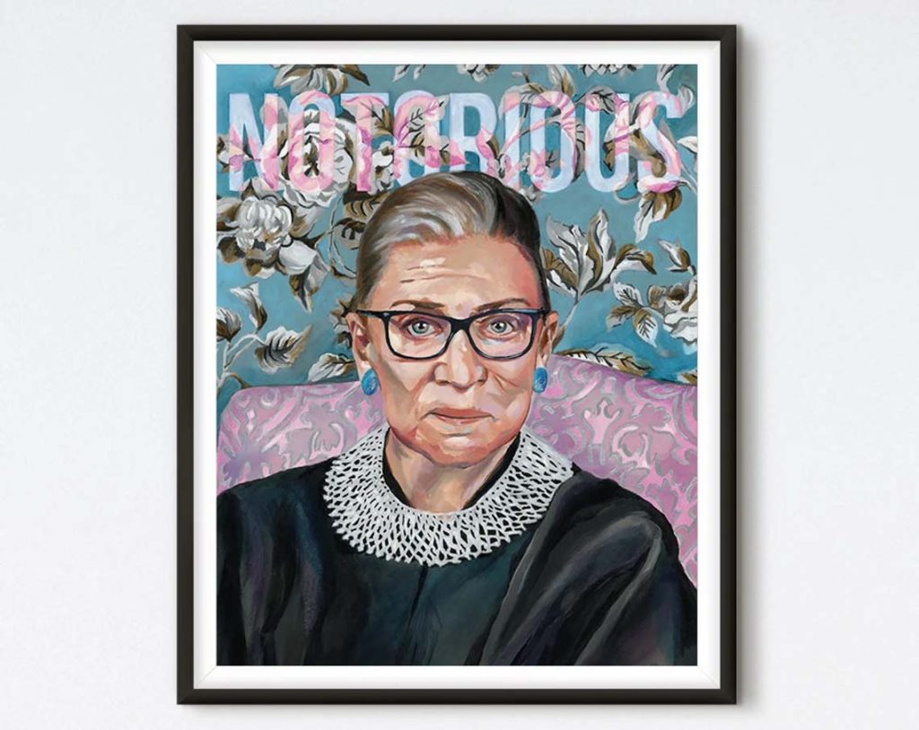 Notorious RBG Ruth Bader Ginsburg Poster