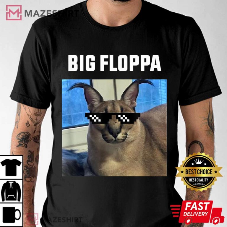 Big Floppa Meme Cat Best Shirt