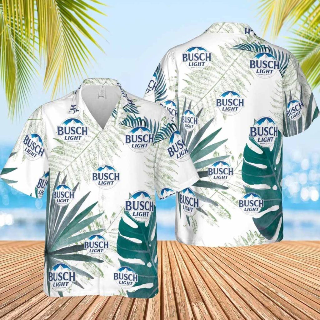 Busch Light Burnt Earth flower Unisex Summer Hawaiian Shirt