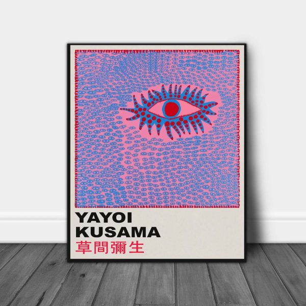 Yayoi Kusama Japanese Pop Art Poster