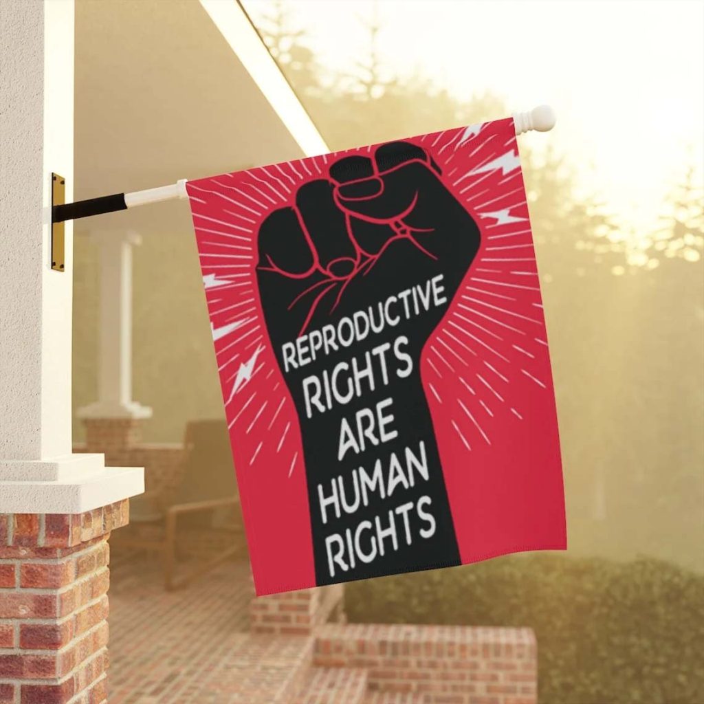 Reproductive Rights Are Human Rights Flag