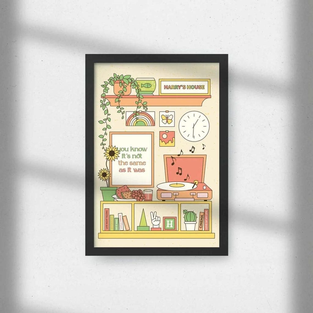 Harry's House Songs Gift For Fan Poster