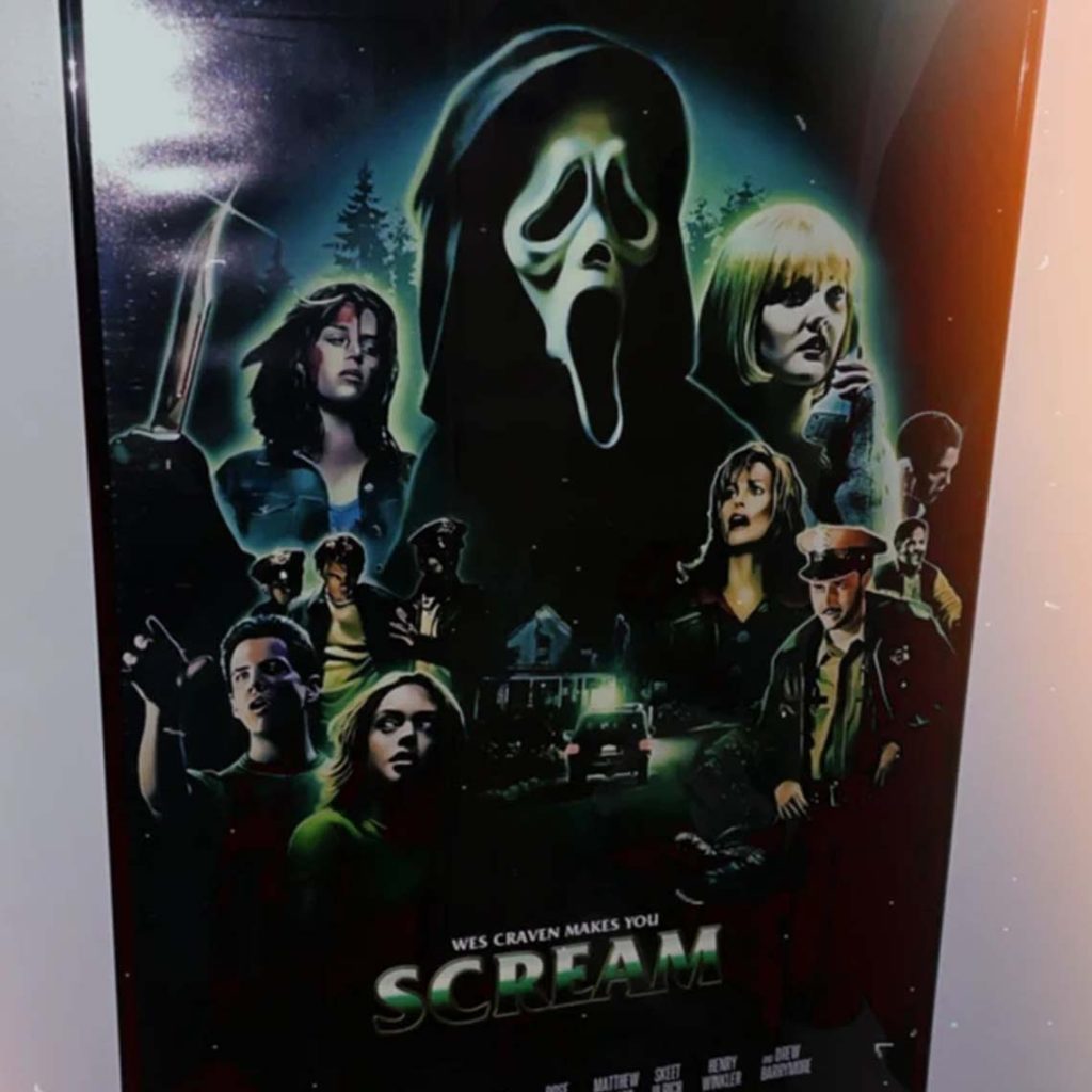 SCREAM Horror Movie Best Poster