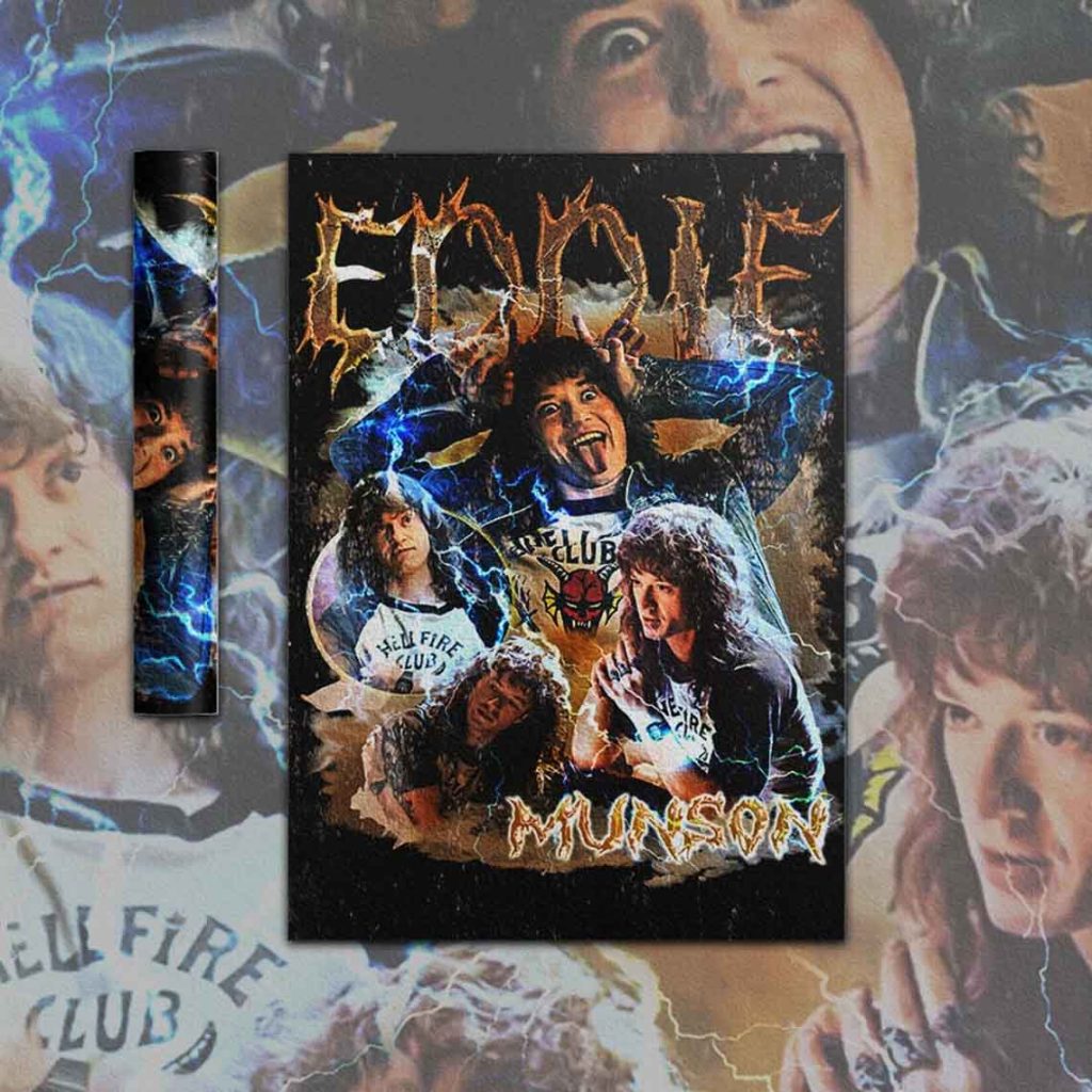 Stranger Things Eddie Munson Gift Poster