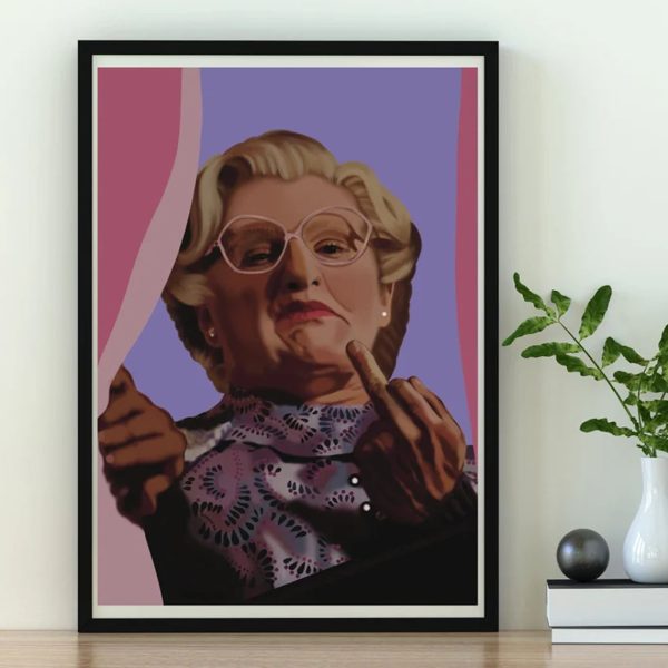 Mrs Doubtfire Movie Best Poster