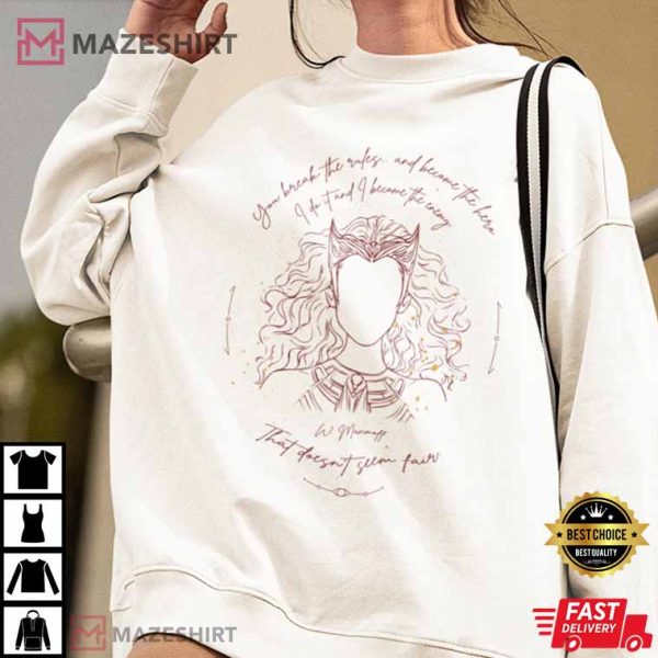 Scarlet Witch, Wanda Maximoff Gift For Fan Shirt