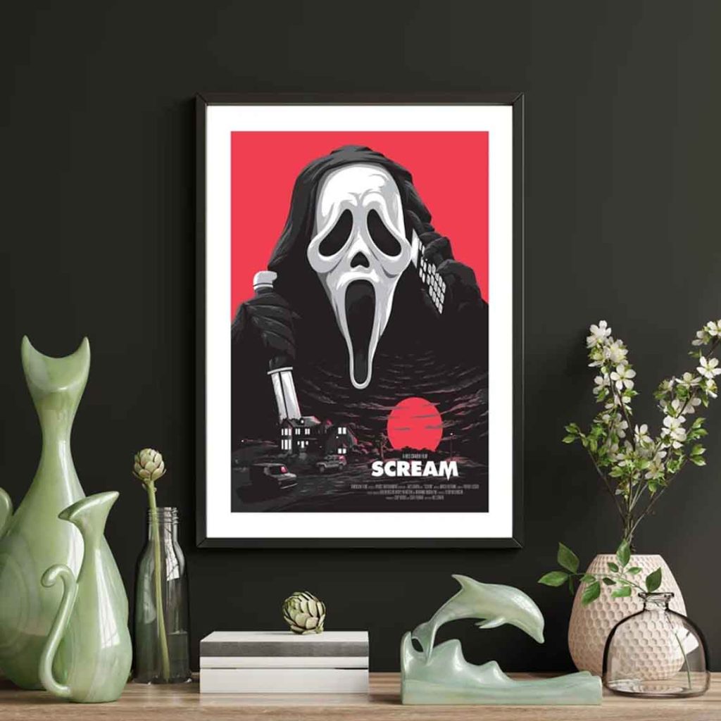 Retro Scream Movie Best Poster