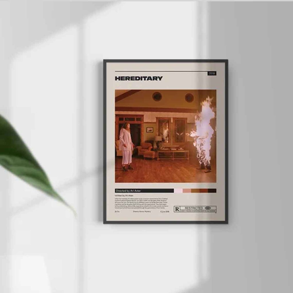 Hereditary Ari Aster Minimalist Movie Poster