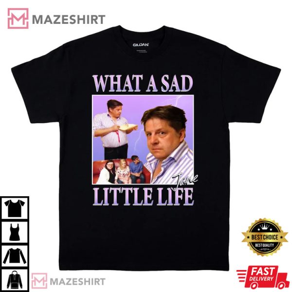 What A Sad Little Life Jane Meme T-Shirt