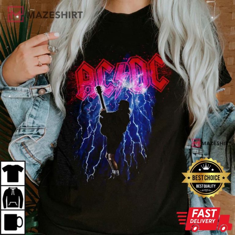 AC DC Evolution Of Rock T-Shirt