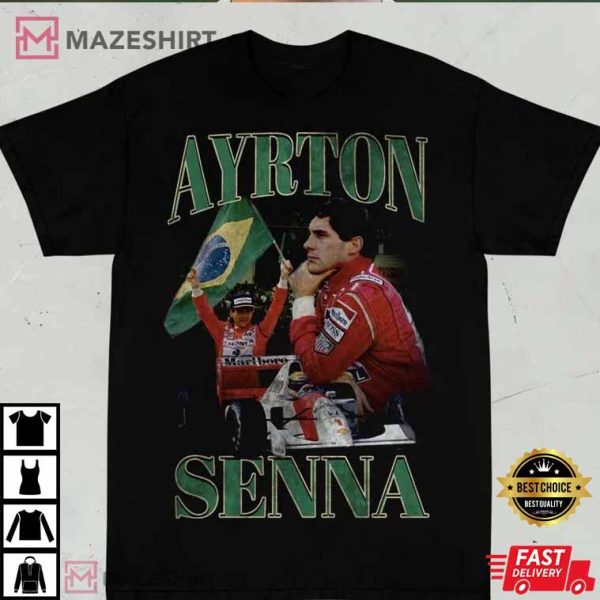 Legend Ayrton Senna Gift For Fan Shirt