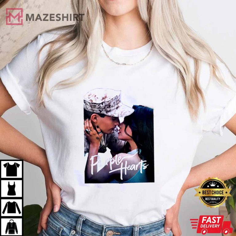 Purple Hearts Movie Gift T-Shirt