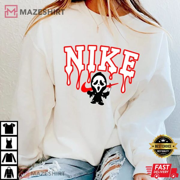 Halloween Nike GhostFace Gift T-Shirt