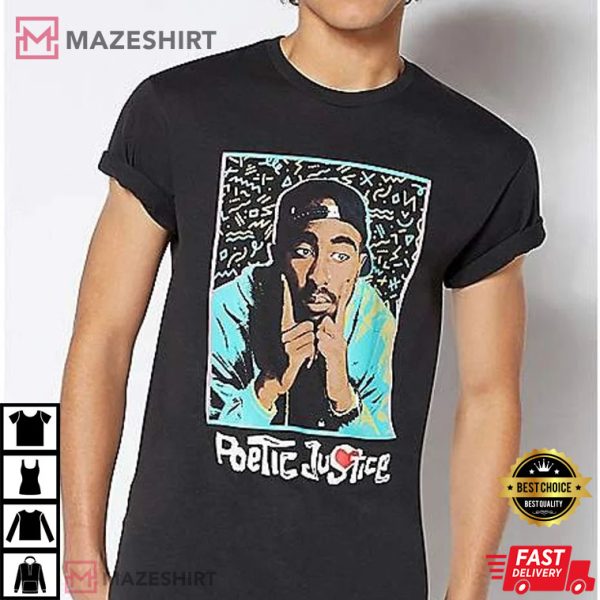 Tupac Poetic Justice Graphic Best T-Shirt