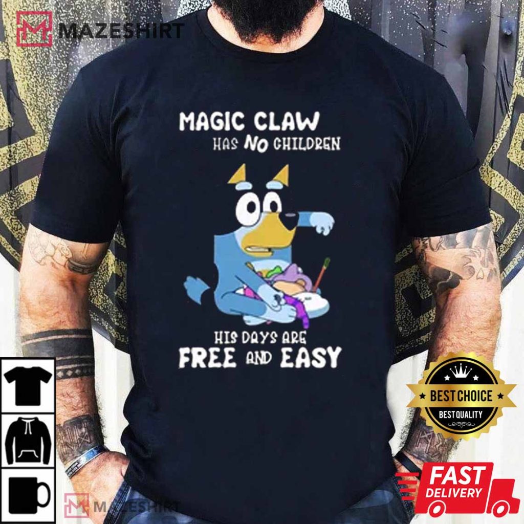 Bluey Magic Claw Heeler Best T-Shirt
