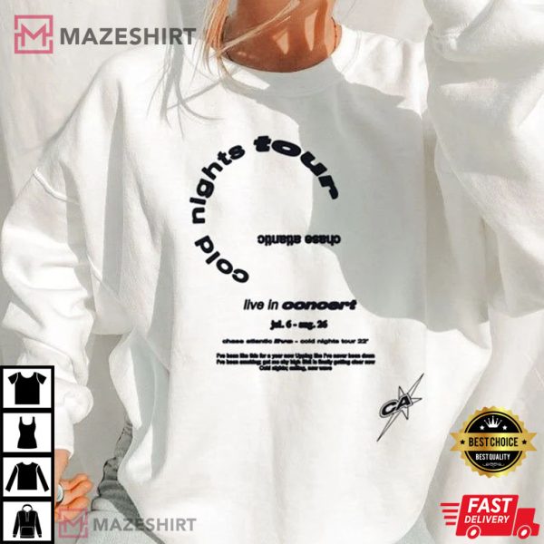 Live in Concert Tour T-shirt, Chase Atlantic World Tour Merch Best