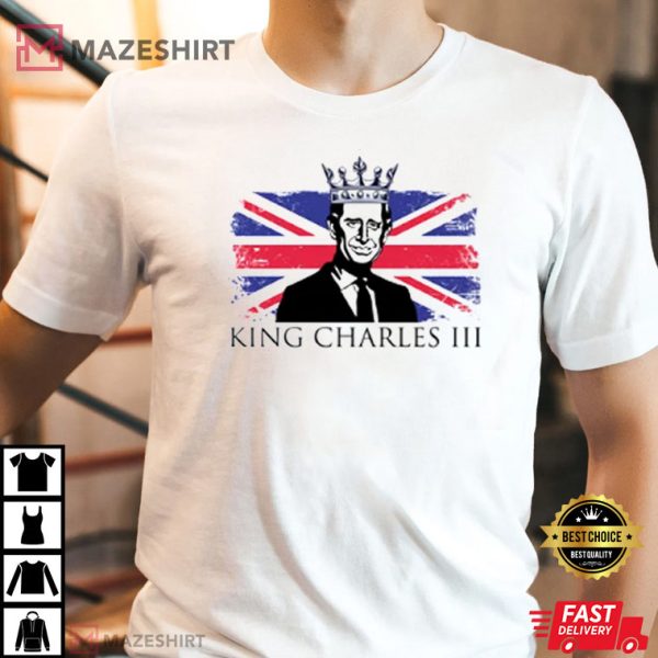 Royal Family New King Charles III T-Shirt