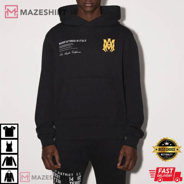 Ja Morant Amiri Military Specs Stencil T-Shirt - Mazeshirt