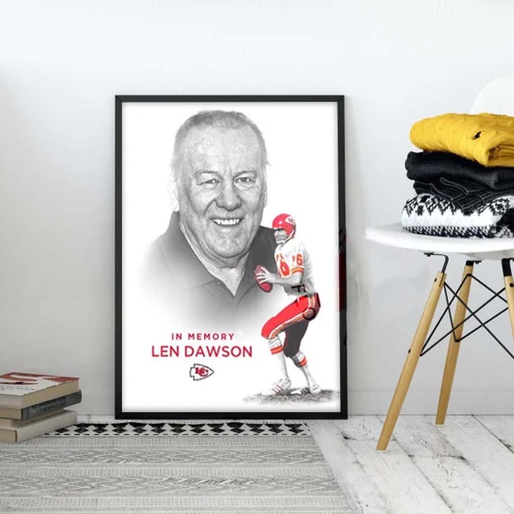 Rip Len Dawson 1935 2022 Poster