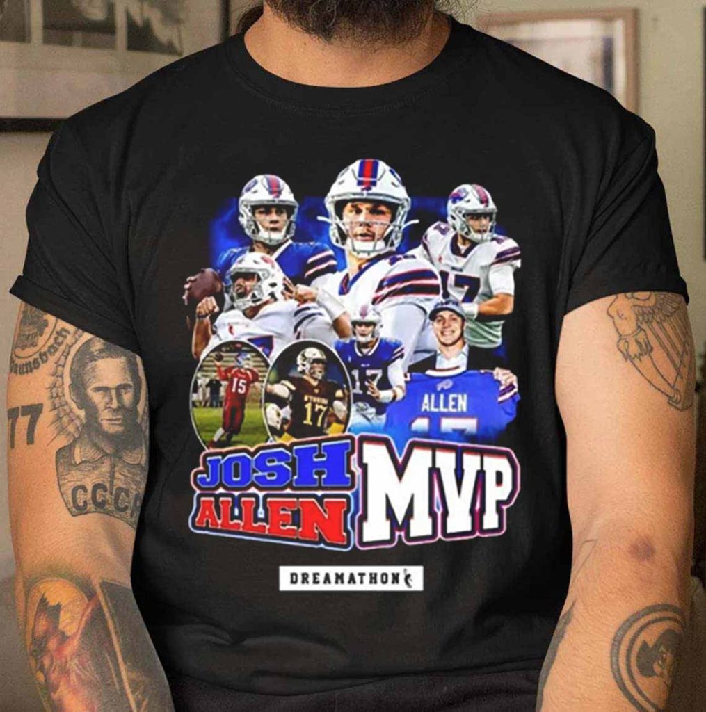Josh Allen MVP Gift For Fan T-Shirt - Mazeshirt