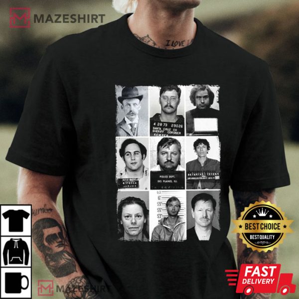 Ted Bundy American Serial Killers T-Shirt