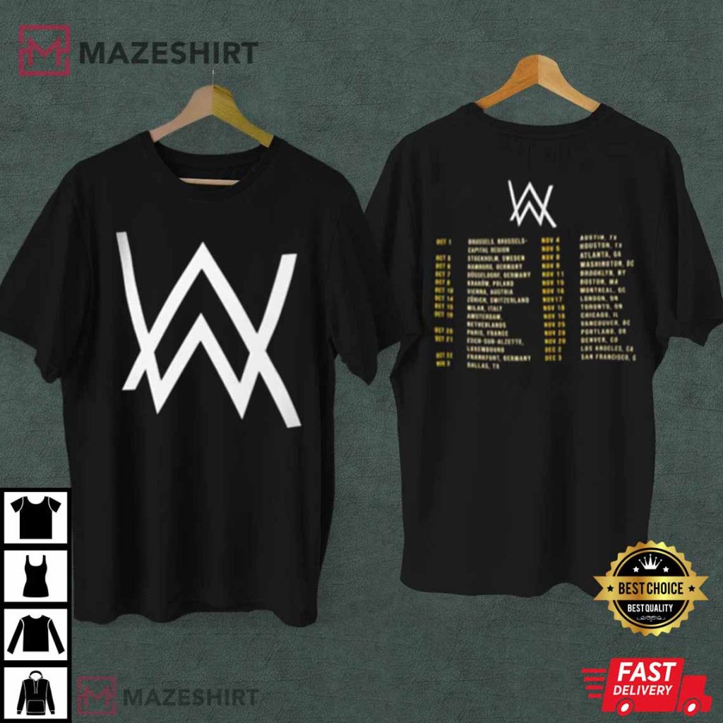Alan Walker Verse The Tour T-Shirt