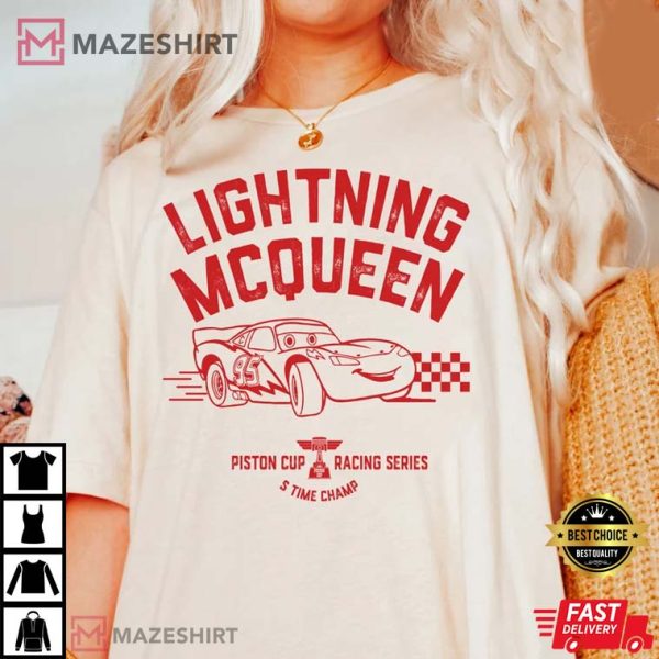 Cars Lightning McQueen T-Shirt - Mazeshirt