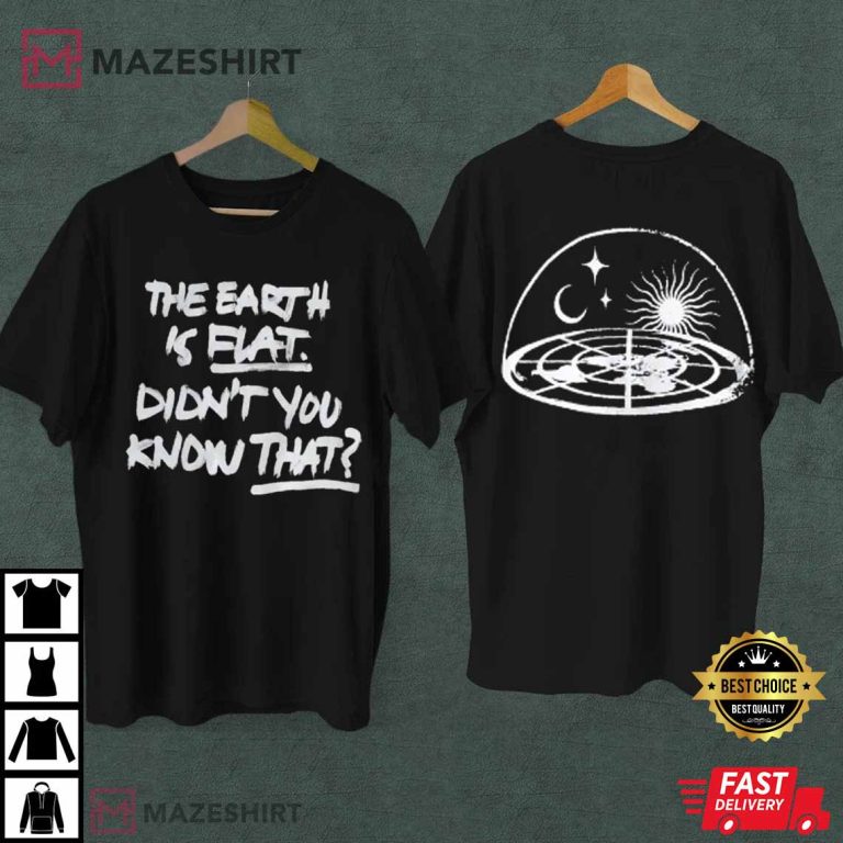 Yoongi BTS, The Earth Is Flat Didn't You Know That Best T-Shirt