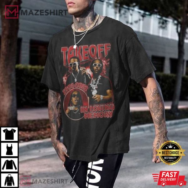Vintage RIP Takeoff Rapper Best T-Shirt