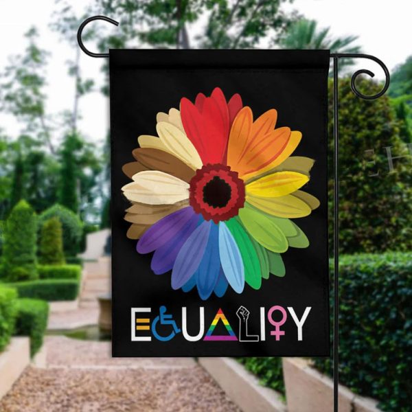 Equality Flower LGBT Pride Civil Rights Best Flag