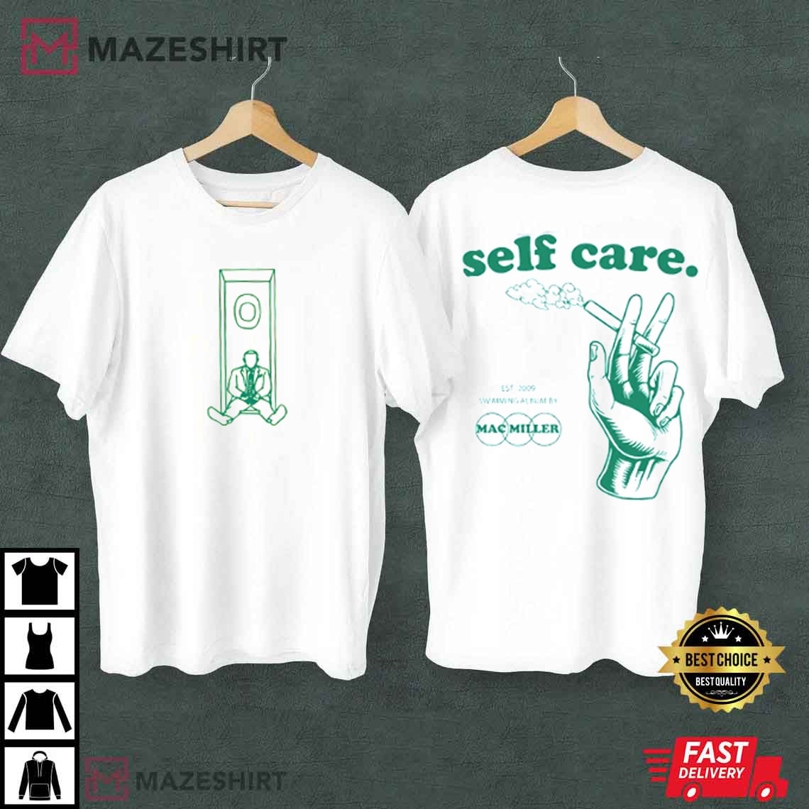 Mac Miller Swimming Album Self Care Poster