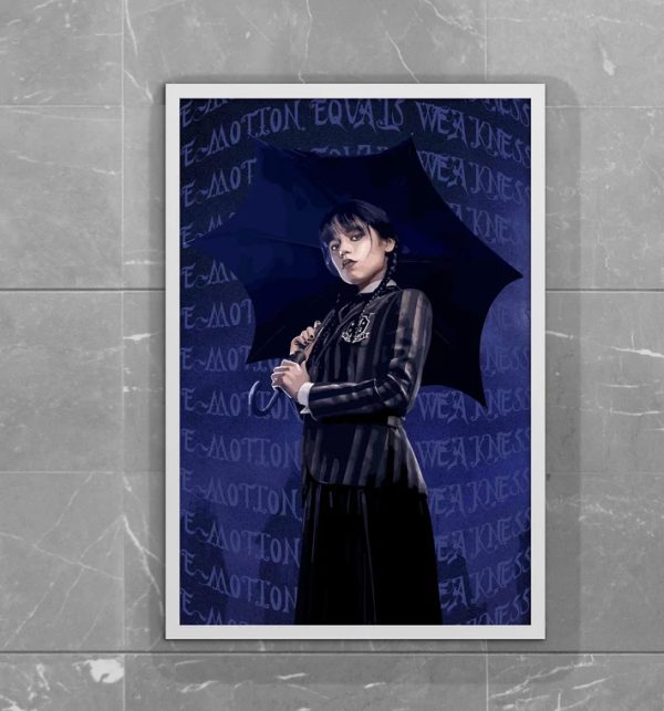 Wednesday Addams 2022 Inspired Poster