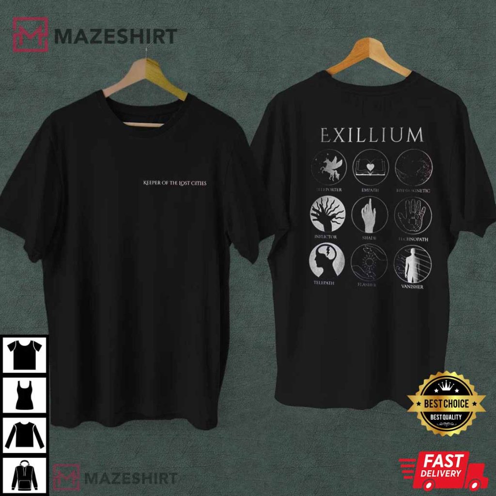 Keeper Of The Lost Cities Symbols, Foxfire Academy Best T-Shirt