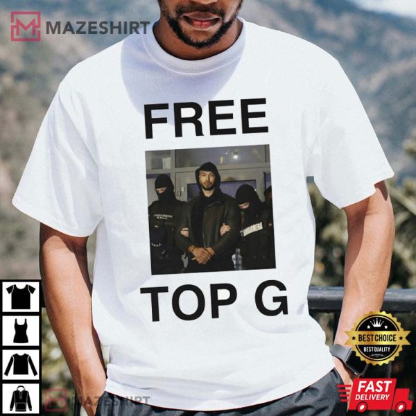 Free Andrew Tate Top G T-Shirt