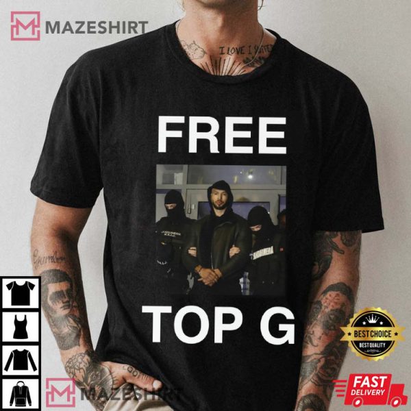 Free Andrew Tate Top G T-Shirt