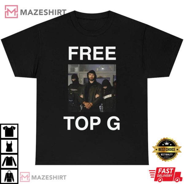 Free Andrew Tate Top G T-Shirt