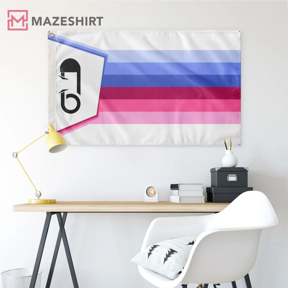 ADHD Pride Butterfly Wall Flag - Fashions Fade, Style Is Eternal