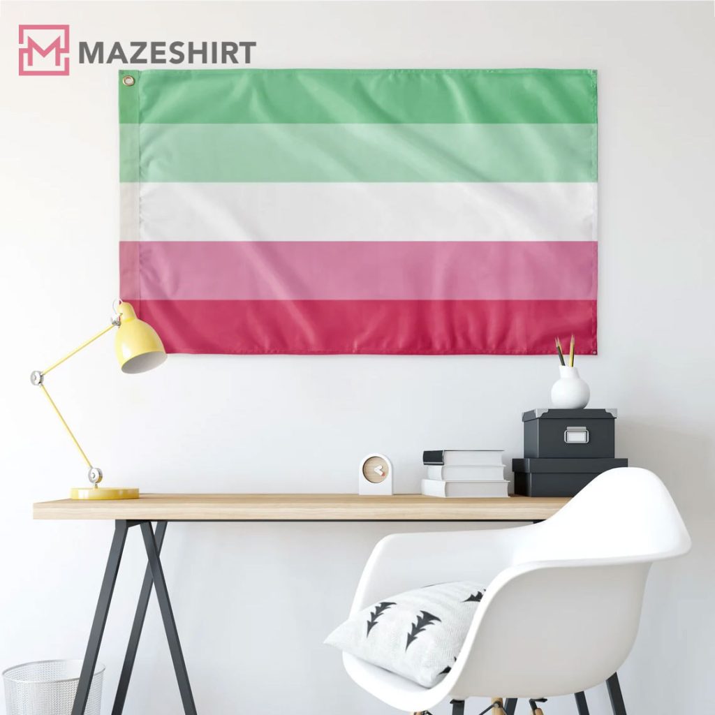 Abrosexual Pride Month LGBT Wall Flag - Mazeshirt