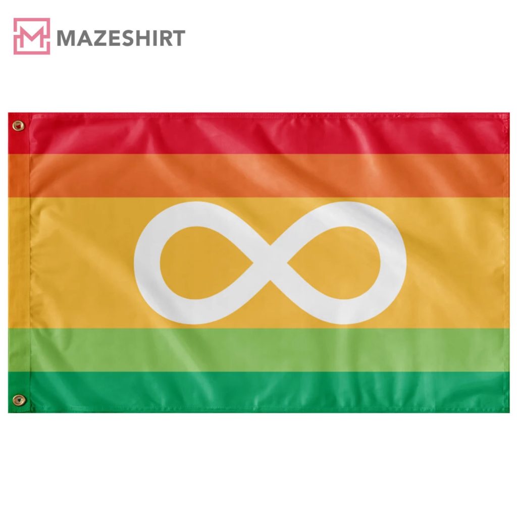 Autism Pride Month LGBTQ+ Wall Flag - Mazeshirt